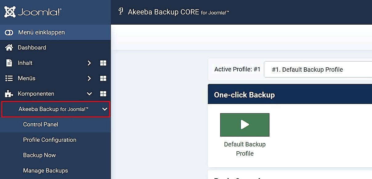 Joomla-Backup erstellen: Möglichkeiten und Anleitungen - IONOS AT