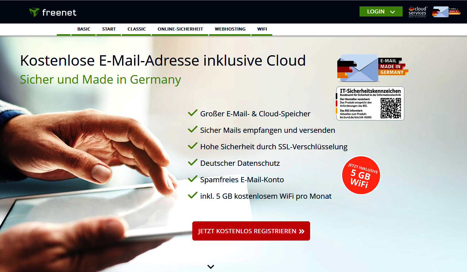 Kostenlose E-Mail: 7 Anbieter im Vergleich 2024 - IONOS AT