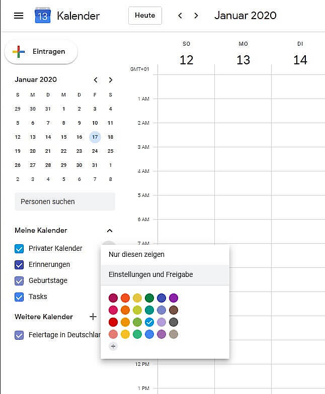 Google-Kalender teilen: Schritt für Schritt erklärt - IONOS AT