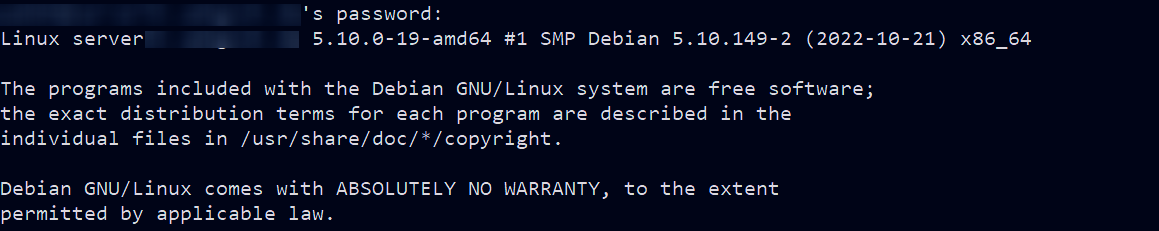 PowerShell über SSH verbinden - IONOS AT