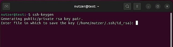 SSH-Key in Ubuntu erstellen und einrichten - IONOS AT