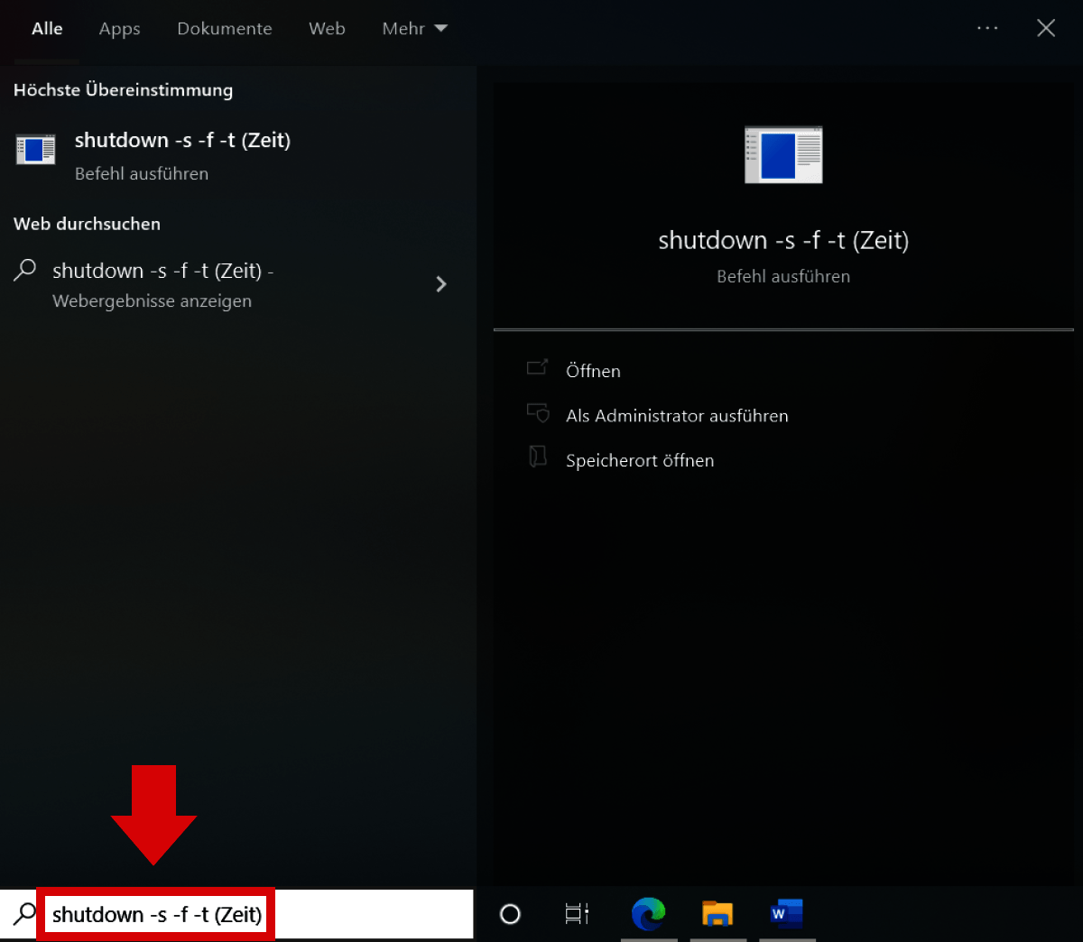 PC automatisch herunterfahren in Windows 10 - IONOS AT