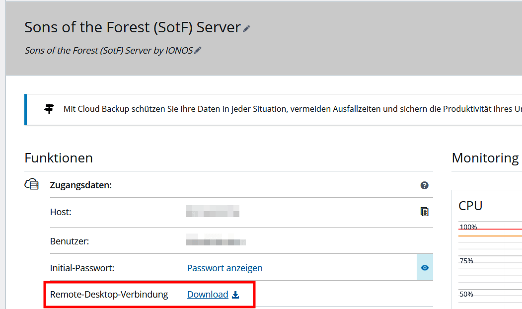 Sons of the Forest: Server erstellen | Anleitung - IONOS AT